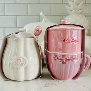 Target | Dining | Target Bulleyes Ceramic Honey Pot Sugar And Creamer ...